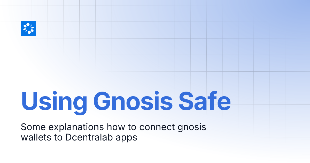 Using Gnosis Safe | TokensFarm Docs